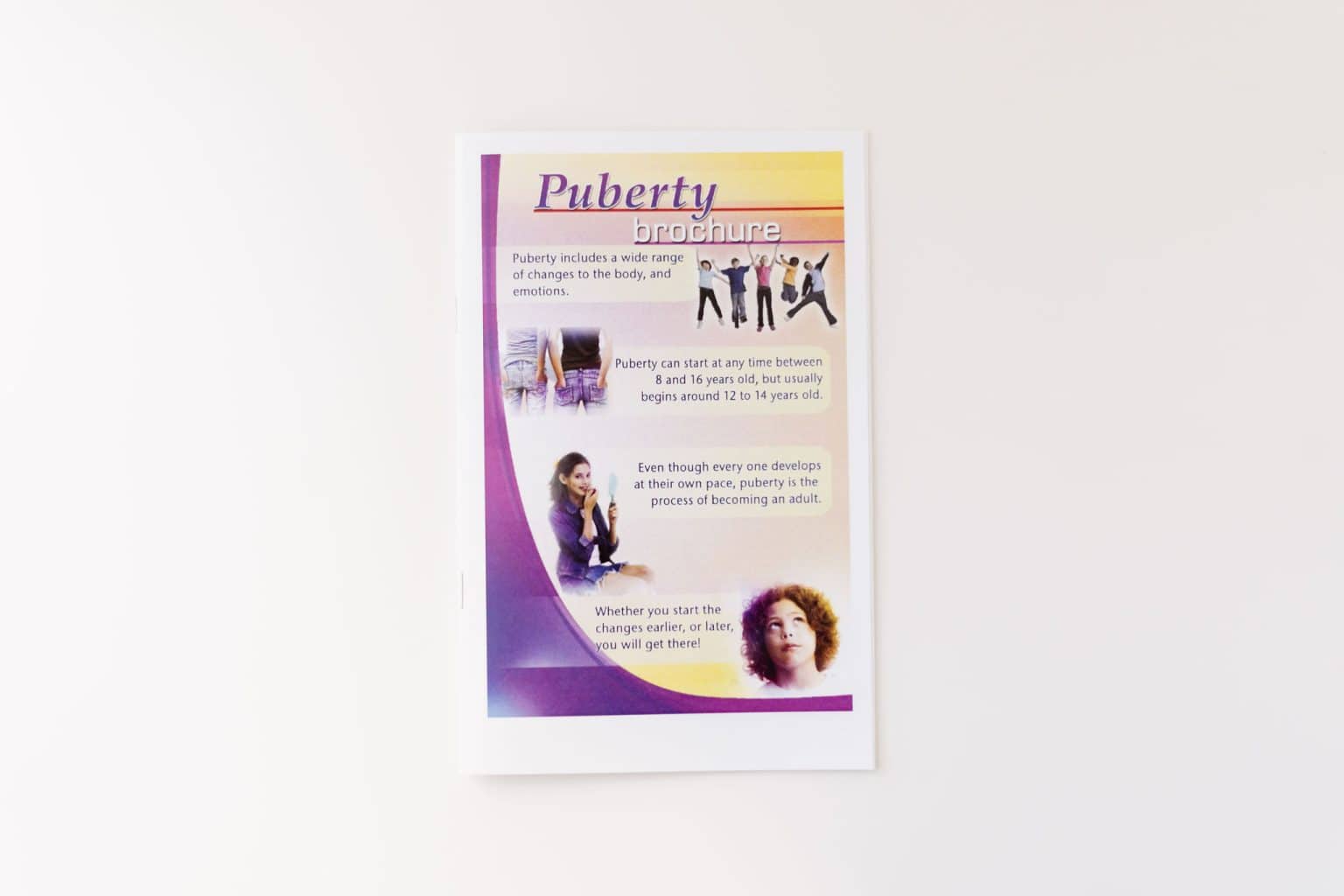 Easy to Read Puberty Brochure (Download or Hard Copy)