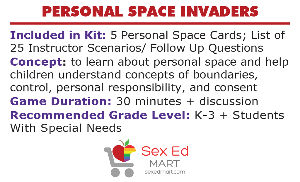 Personal Space Invaders – Activity Kit (Download or Hard Copy)