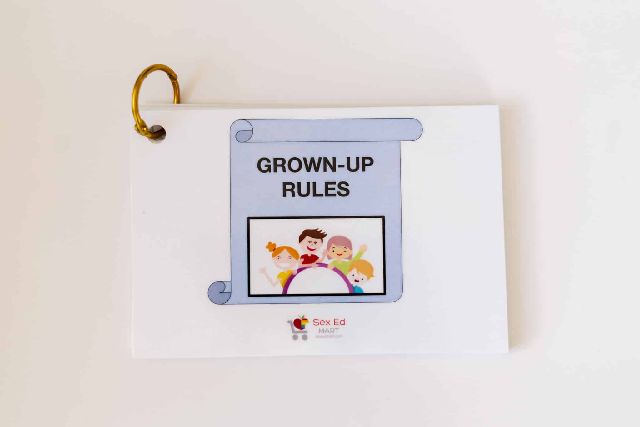 Grown Up Rules Sequencing Cards (Download or Hard Copy)